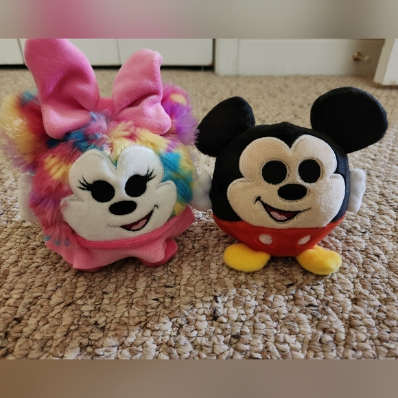 Disney | Toys | Mickey And Minnie Mouse Squishy Stress Balls | Poshmark